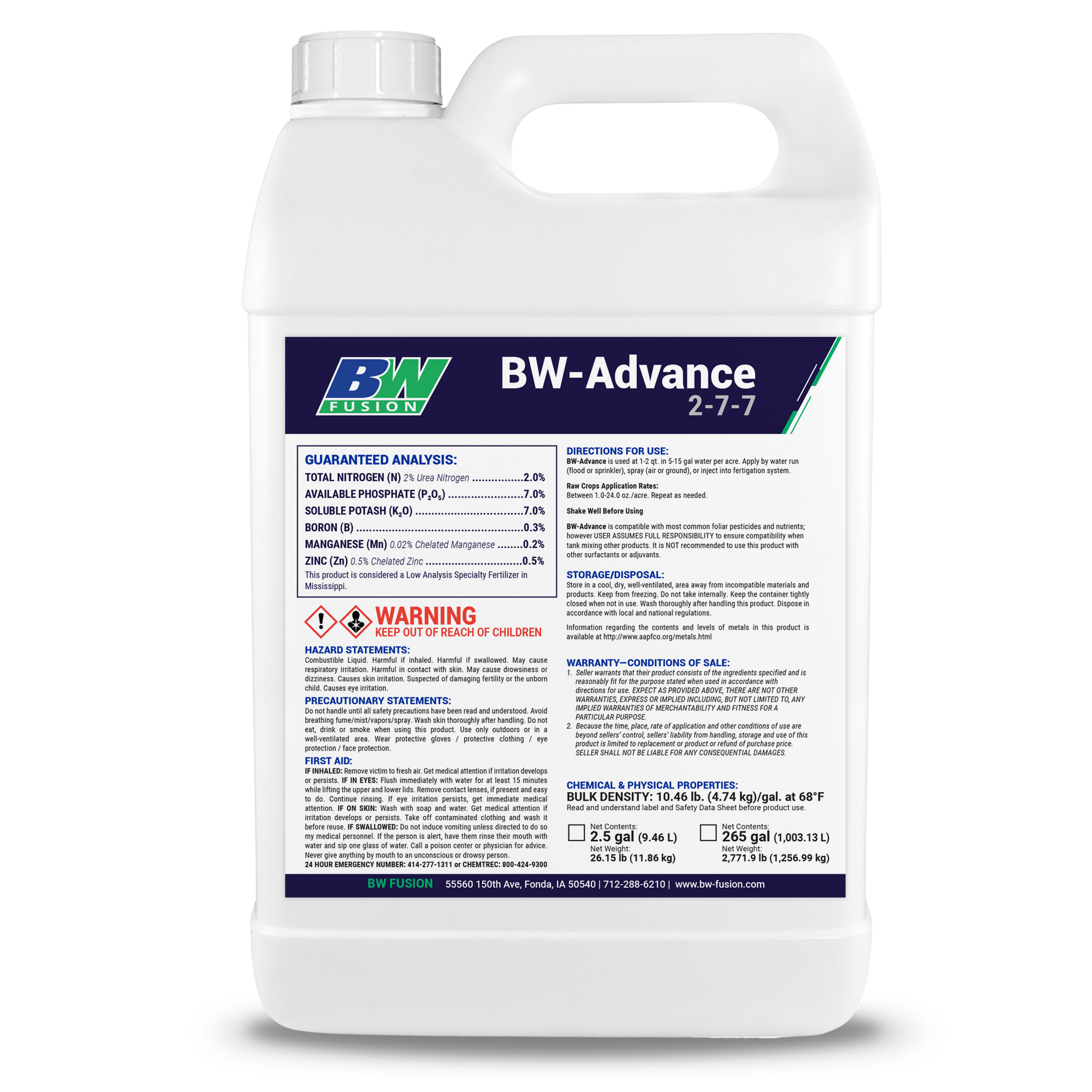 BW Advance - EZ Custom Ag